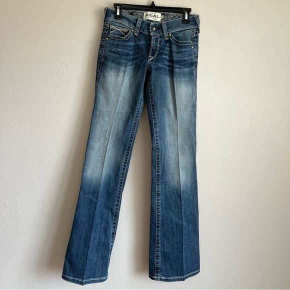 Ariat | Jeans | Ariat Real Denim Mid Wash Low Rise Bootcut Jeans Womens ...